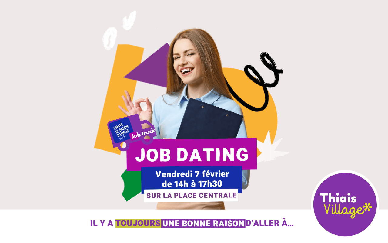 Job Dating à Thiais Village : centre commercial Thiais Village